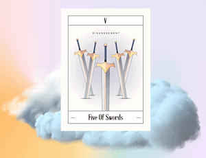 Five of Swords Tarot Card Meaning | Astrostyle
