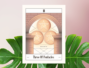 Three of Pentacles Tarot Card Meaning | Astrostyle