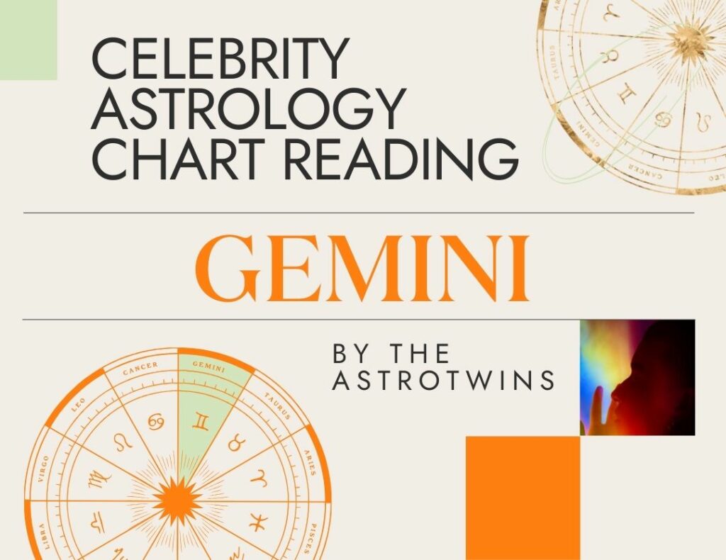 Gemini Celebrity Birth Charts | Astrostyle.com