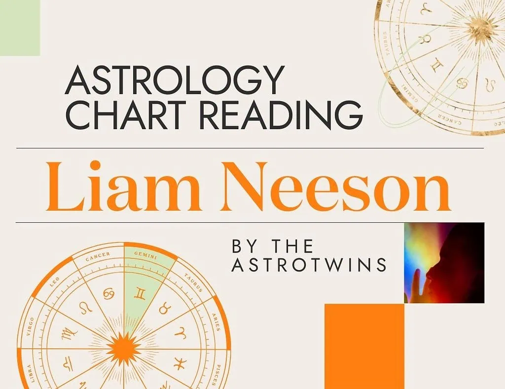 Liam Neeson Birth Chart - Gemini Zodiac Sign Horoscope & Birthday | Astrostyle.com